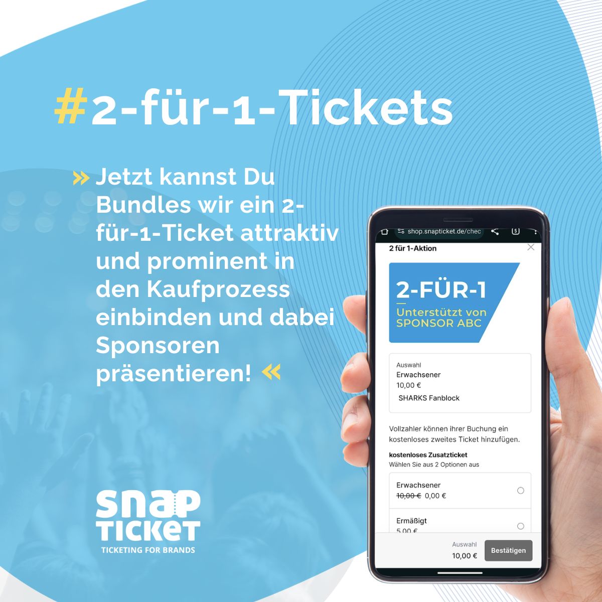 Nutze die neue Bundle-Funktion für innovative Vermarktungsideen! – Snapticket